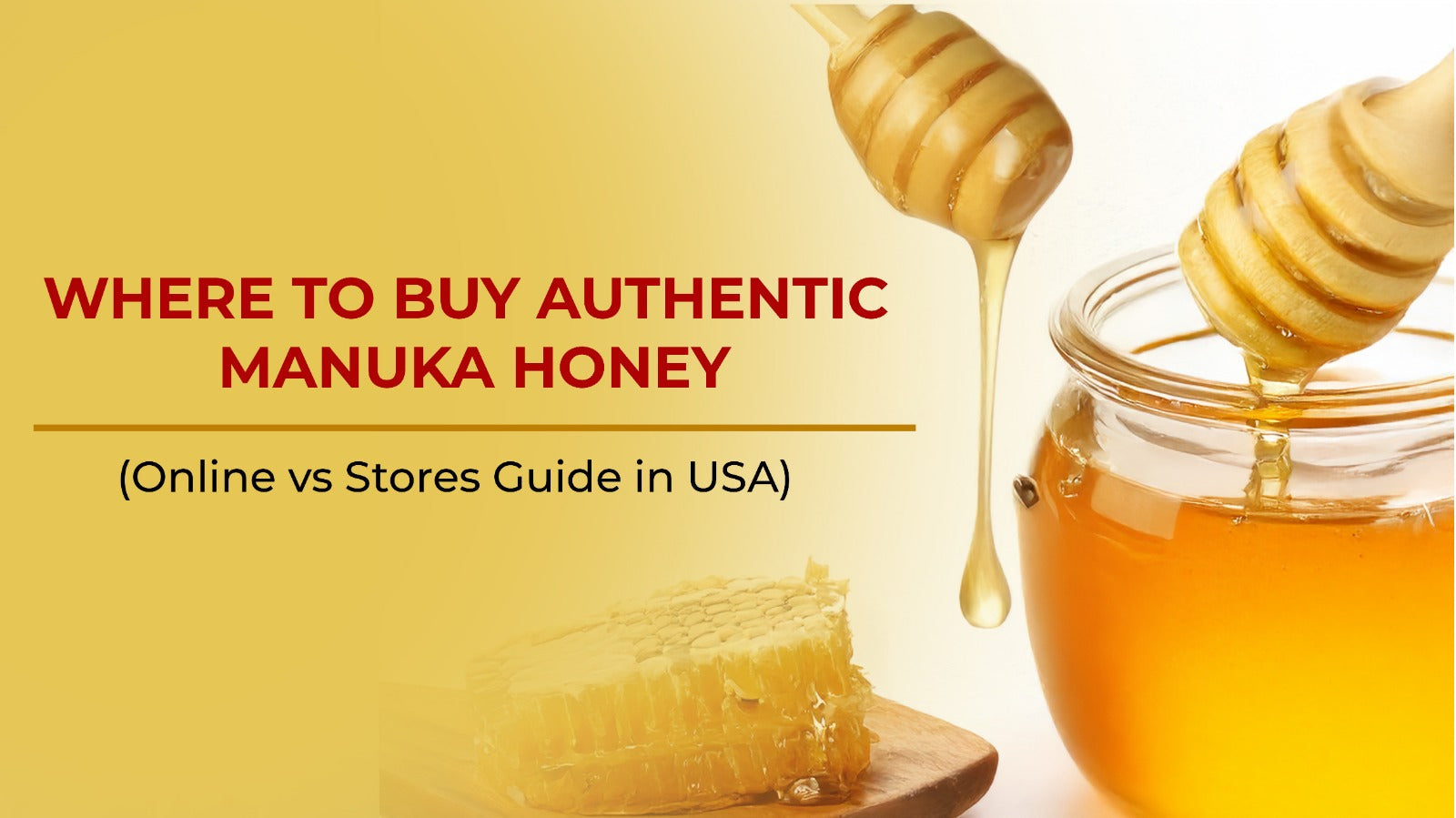 Manuka Honey USA: Where to Buy Authentic Honey Online